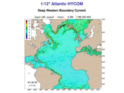 ppt a hybrid coordinate ocean model hycom for data assimilative