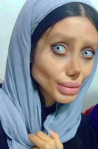 Vu sur le web Sahar Tabar celle qui voulait ressembler à Angelina