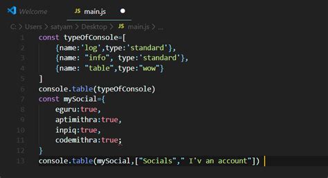 Ways To Use The JavaScript Console Ethnus Codemithra