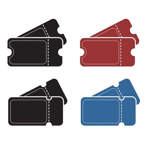 Premium Vector Vector Ticket Mockup Uses Vector Graphics For Event Or