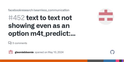 Text To Text Not Showing Even As An Option M4tpredict Error Argument Task Invalid Choice