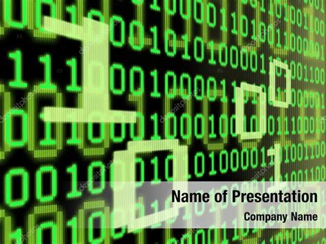 Binary Powerpoint Template Binary Powerpoint Background
