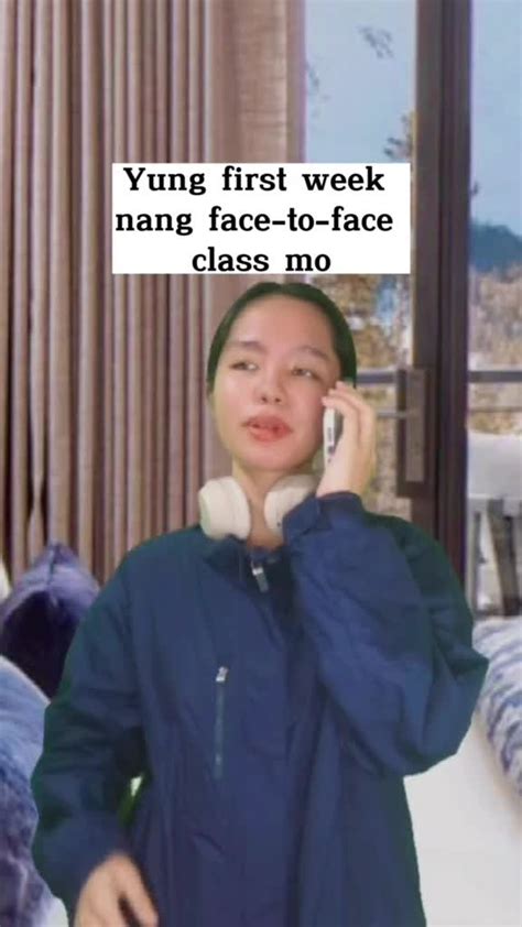 Pov First Week Ng F2f Class Mo By Devi Descartin