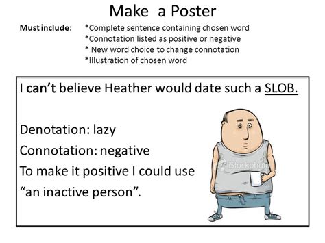 Denotation In A Sentence