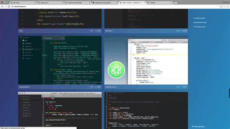 Atom Editor Tutorial Finding Atom Themes 3132 Youtube