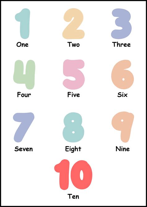 Numbers 20 Free PDF Printables Printablee