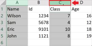 How To Select Separate Columns In Excel SpreadCheaters