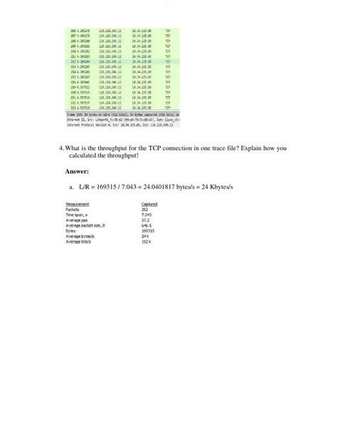 Quiz 3 Buffer Availability Measurement In Tcp Protocol Edubirdie