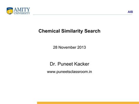 chemoinformatics practical ppt