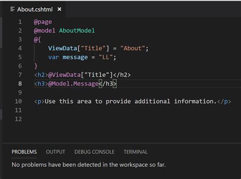 Warning Messages About Virtual Files In Problems Tab Issue Dotnet Vscode Csharp Github