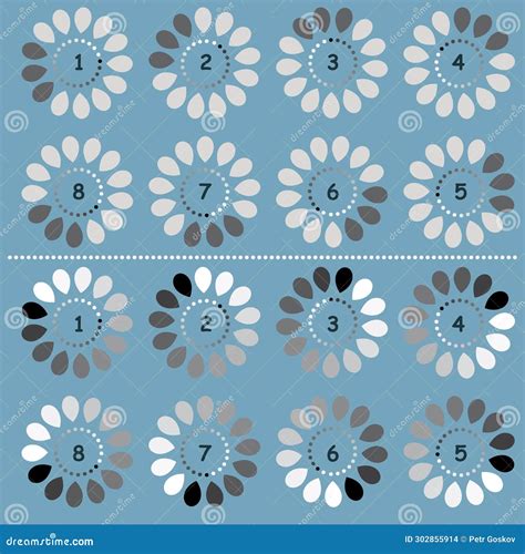 Round Preloader Animation Frame Set Stock Photo Image Of Infinity Streaming 302855914