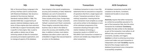 SQL Vs NoSQL Is The Wrong Distinction By Utsav Shah