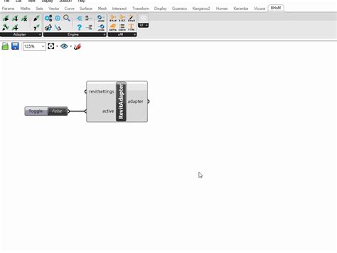revit adapter setup in grasshopper bhom documentation