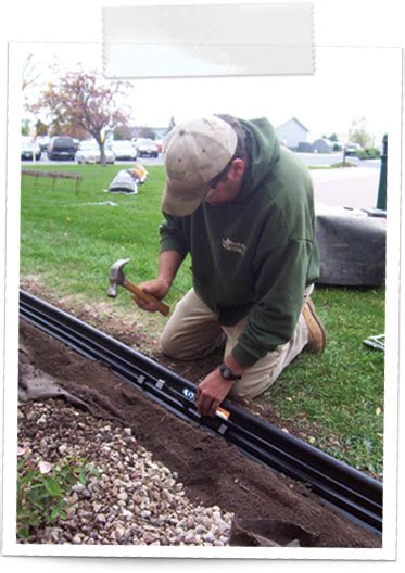 Edging Install Basics Lawn Edging Paver Edging Green Roof EdgingLawn Edging Paver Edging