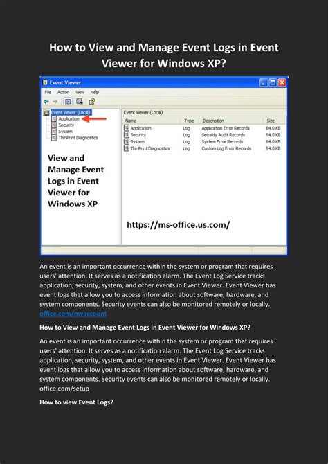 Ppt How To View And Manage Event Logs In Event Viewer For Windows Xp Ppt How To View And Manage Event Logs In Event Viewer For Windows Xp