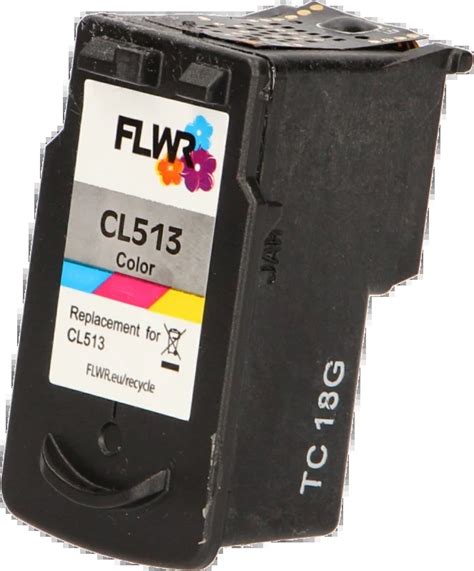 FLWR Canon CL-513 kleur (Huismerk (remanufactured))