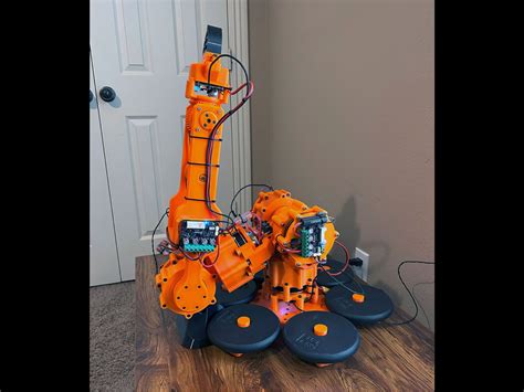 Darm 6 Dof Robotic Arm By Jessedarr Makerworld Download Free 3d Models