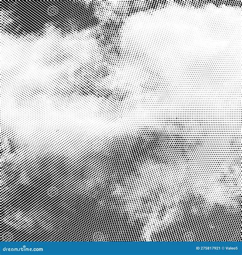 Vector Halftone Pattern Set Of Dots Dotted Texture On White