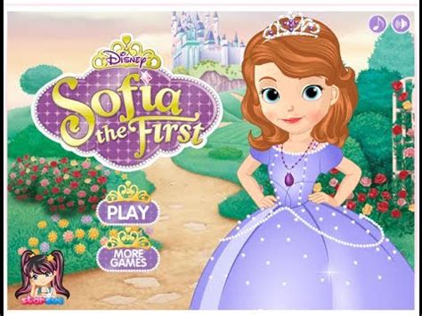 Disney Princess Sofia The First Dress Up Game Youtube