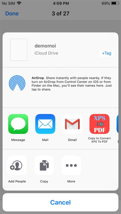 iPhone 용 Convert XPS to PDF 다운로드
