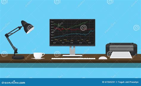 Graph Printer Stock Illustrations 2270 Graph Printer Stock