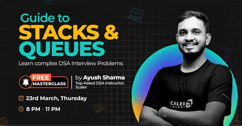Scaler On Linkedin Must Do Dsa Stacks And Queues