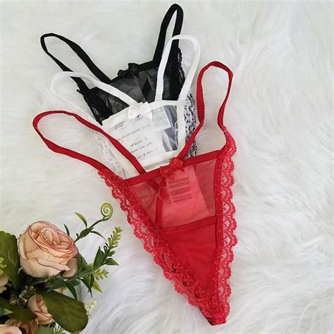 Calcinha Porta Camisinha Tanga Sensual Sexy Lingerie Renda Sex Shop Shopee Brasil