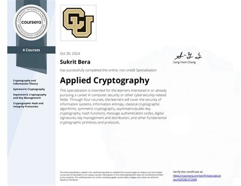 Sukrit Bera On Linkedin Cryptography Cybersecurity Learning