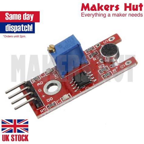 microphone voice sound sensor module for arduino avr pic ky 038