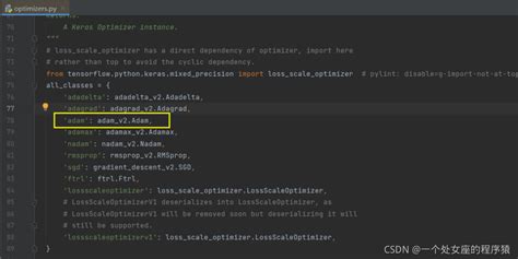 成功解决importerror Cannot Import Name ‘adam‘ From ‘tensorflowpython