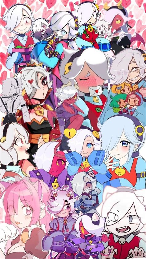 Colette Brawl Stars Collage Wallpaper Kolase