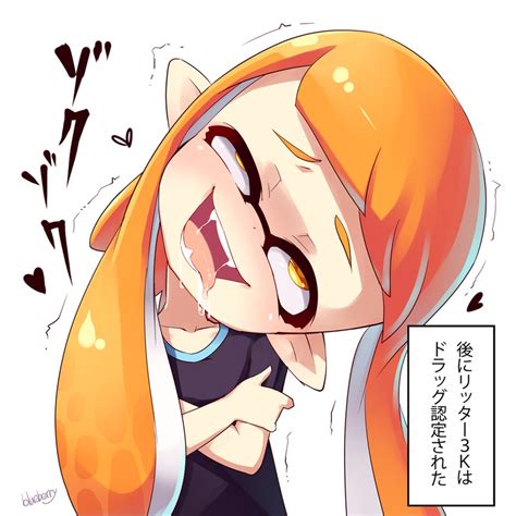 Inkling Splatoon And More Drawn By Blueberry Danbooru