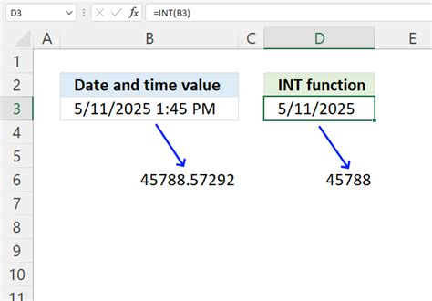 How To Use The INT Function