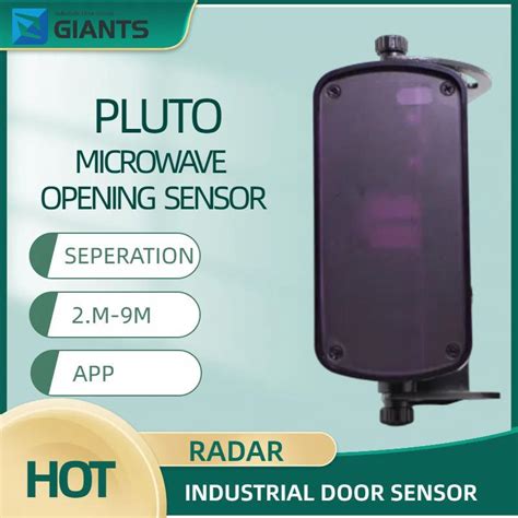 24ghz Sensor For Industrial Doors With Longitudinal Angle China Fast