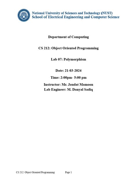 Lab 7 Java Oop Pdf