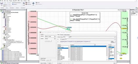 how do you draw a reflection phase vs frequency plot for high impedance