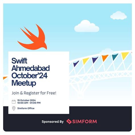 Swift Ahmedabad On Linkedin Swiftahmedabad Ios Meetupevent