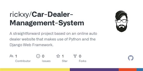 Github Rickxy Car Dealer Management System A Straightforward Project Based On An Online Auto