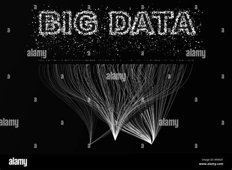 Big Data Visualization Network Futuristic Infographics 3d Wave