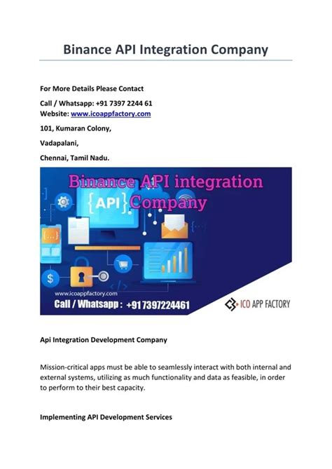 Ppt Binance Api Integration Company Powerpoint Presentation Free Download Id 12418452