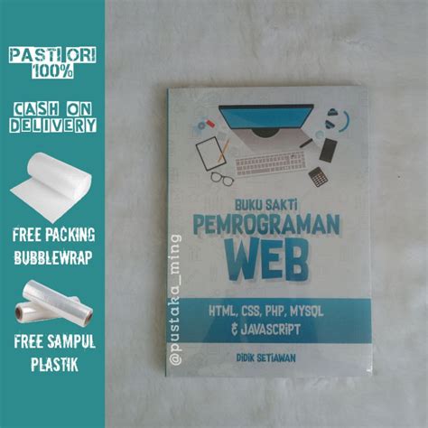 Web Html Css Php Mysql And Javascript Sakti Book Ahi Shopee Singapore