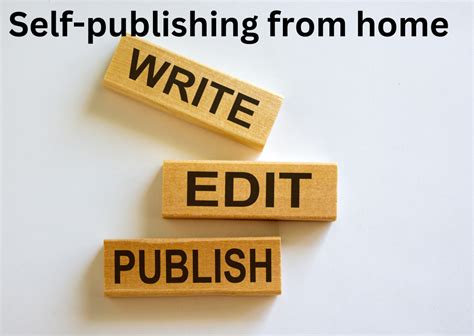 self publishing from home hubpages