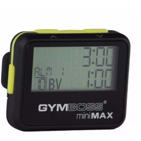 Gymboss Minimax Interval Workout Timer Sports Equipment Exercise
