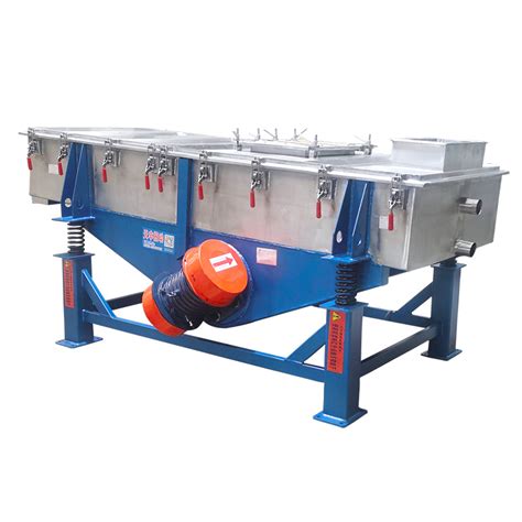 Fine Sieving Linear Vibrating Screen Black Soldier Larvae Farce Linear Vibrating Sand Screening