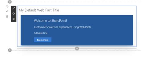 Sharepoint Framework Design Series Web Part Titles And Descriptions