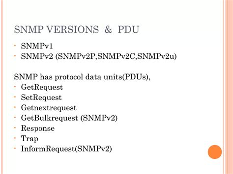 Snmp Ppt