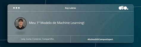 Meu 1º Modelo De Machine Learning