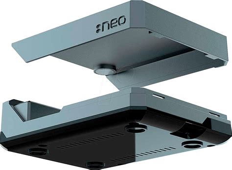 rpi4c argon neo gehäuse für raspberry pi 4 alu schwarz bei reichelt
