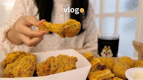 Sub Vlog 자취생 브이로그💉 잔여 백신 맞고 뿌링클로 회복 중인 자취 일상 소시지케찹볶음쏘야과 라면 레시피