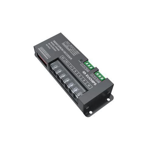 dmx decode constant voltage dc 12v 24v rgbw control dmx512 decoder